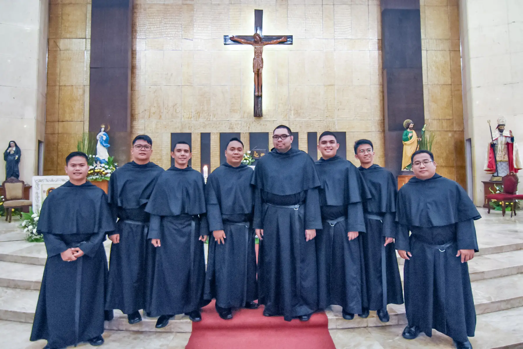 Eight OSA Brothers Make Solemn Profession of Vows